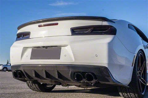 Camaro Rear Spoiler; Carbon Fiber (16-24 Camaro, Excluding ZL1) - Free ...