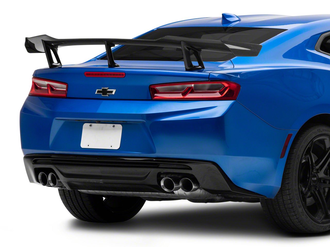 Camaro Rear Spoiler Side Winglets; Carbon Fiber (16-24 Camaro) - Free ...