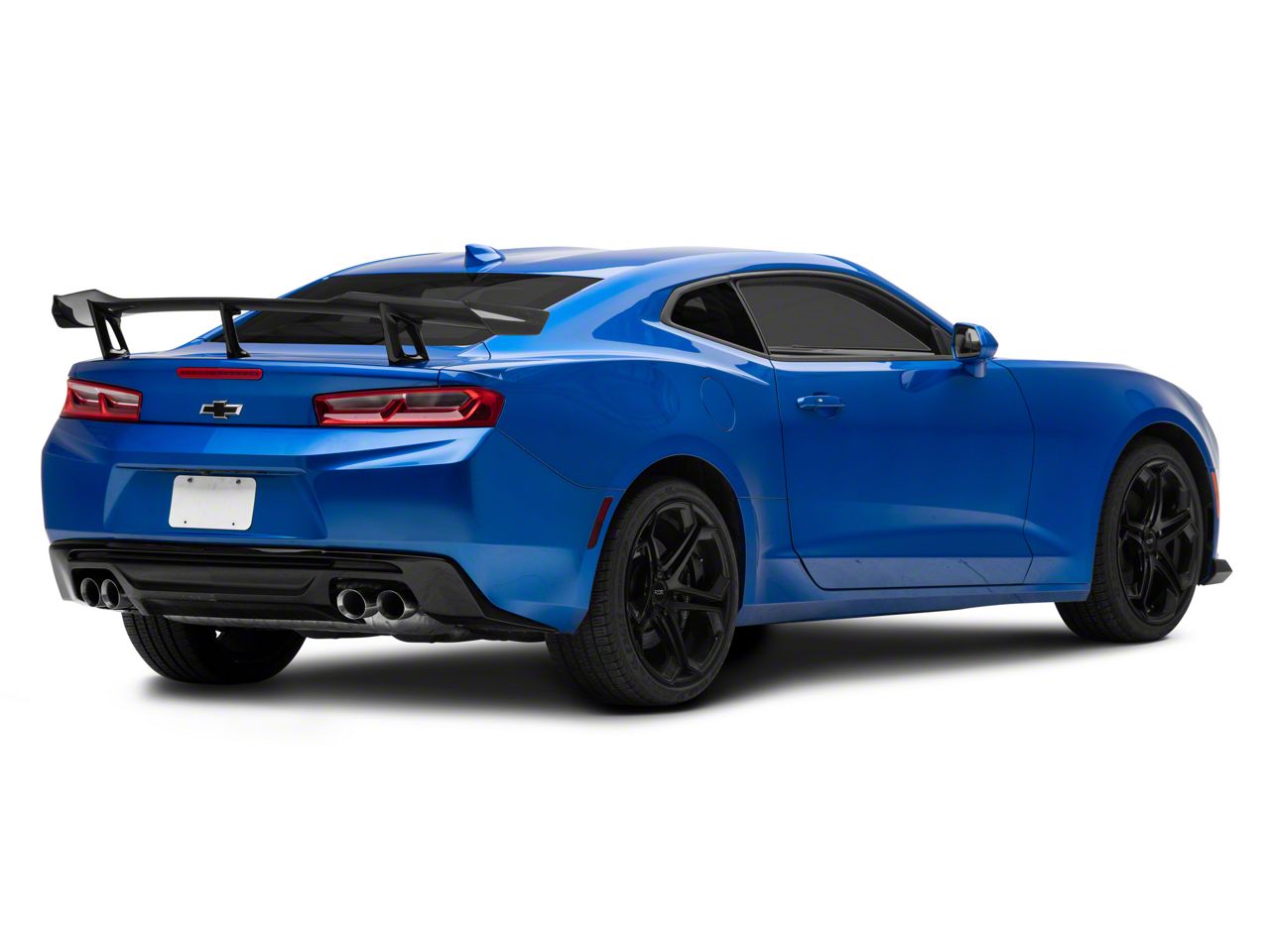 Camaro Rear Spoiler Side Winglets; Carbon Fiber (16-24 Camaro) - Free ...