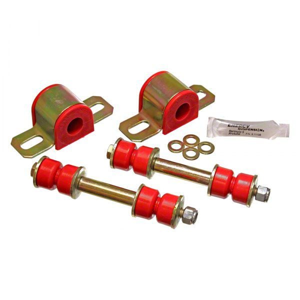 Camaro Rear Sway Bar Bushings; 21mm; Red (93-99 Camaro) - Free Shipping