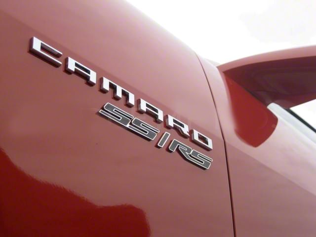 Camaro SS/RS Emblem Badge; Stainless Steel (10-15 Camaro) - Free Shipping