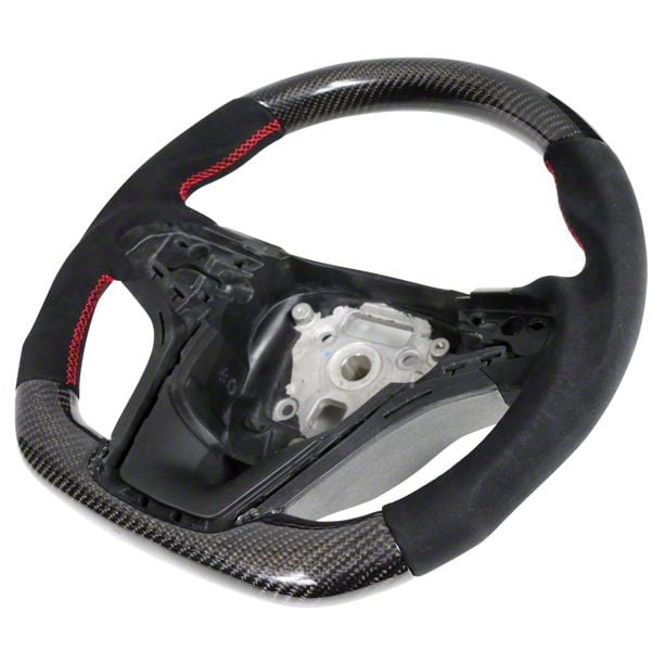 Camaro Steering Wheel; Carbon Fiber and Alcantara (12-15 Camaro) - Free ...