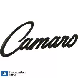 OPR Camaro Stick-On Camaro Fender Emblem; Matte Black E-366401 ...