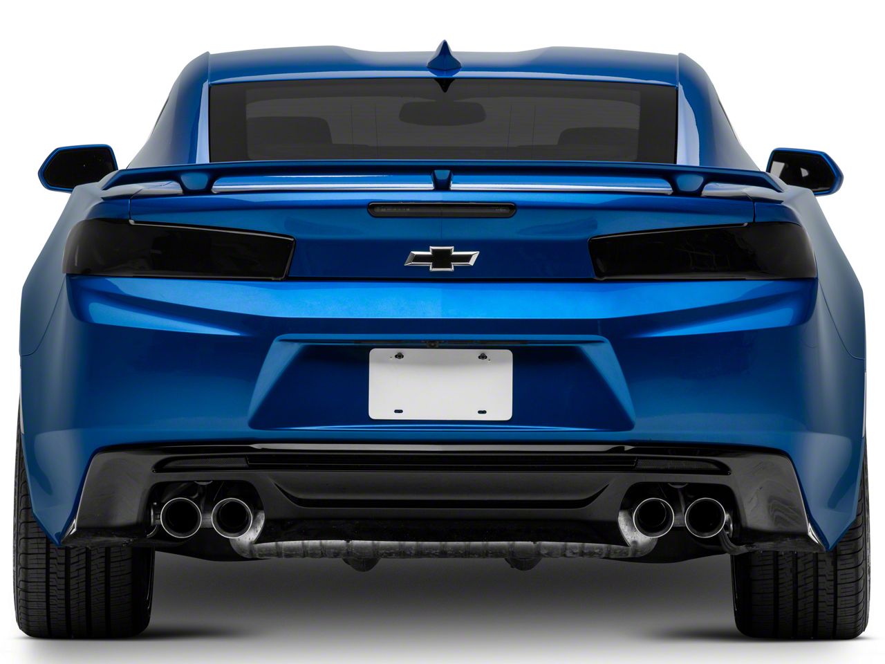 Camaro Tail Light Covers; Smoked (16-18 Camaro) - Free Shipping