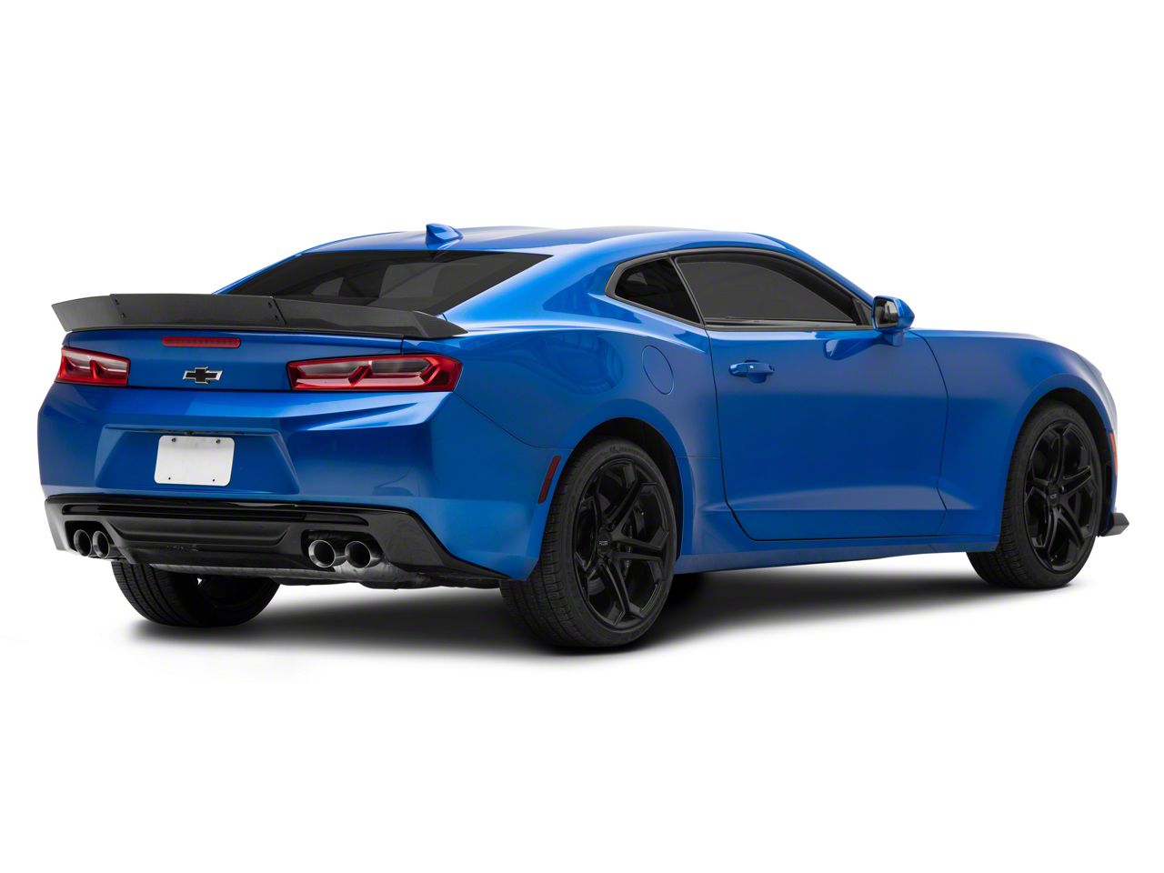 Camaro Track Package Rear Spoiler; Carbon Fiber (16-24 Camaro) - Free ...