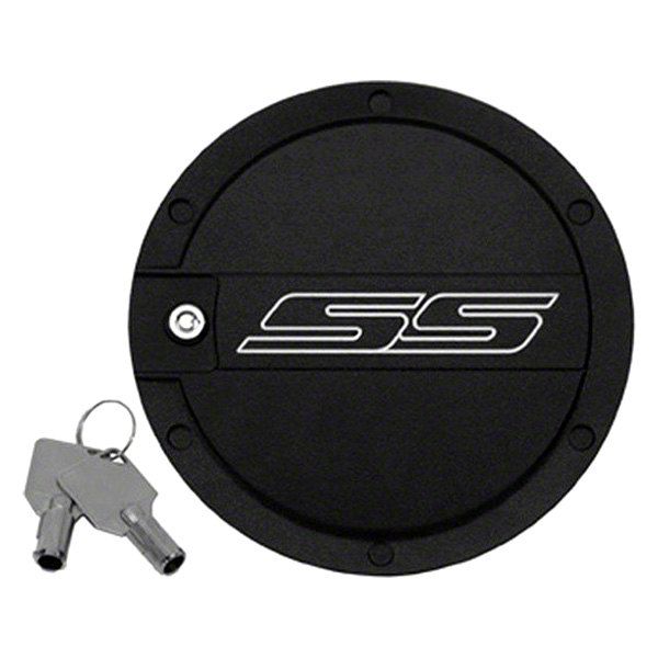 Camaro Two-Tone Locking Fuel Door with SS Logo (10-14 Camaro) - Free ...