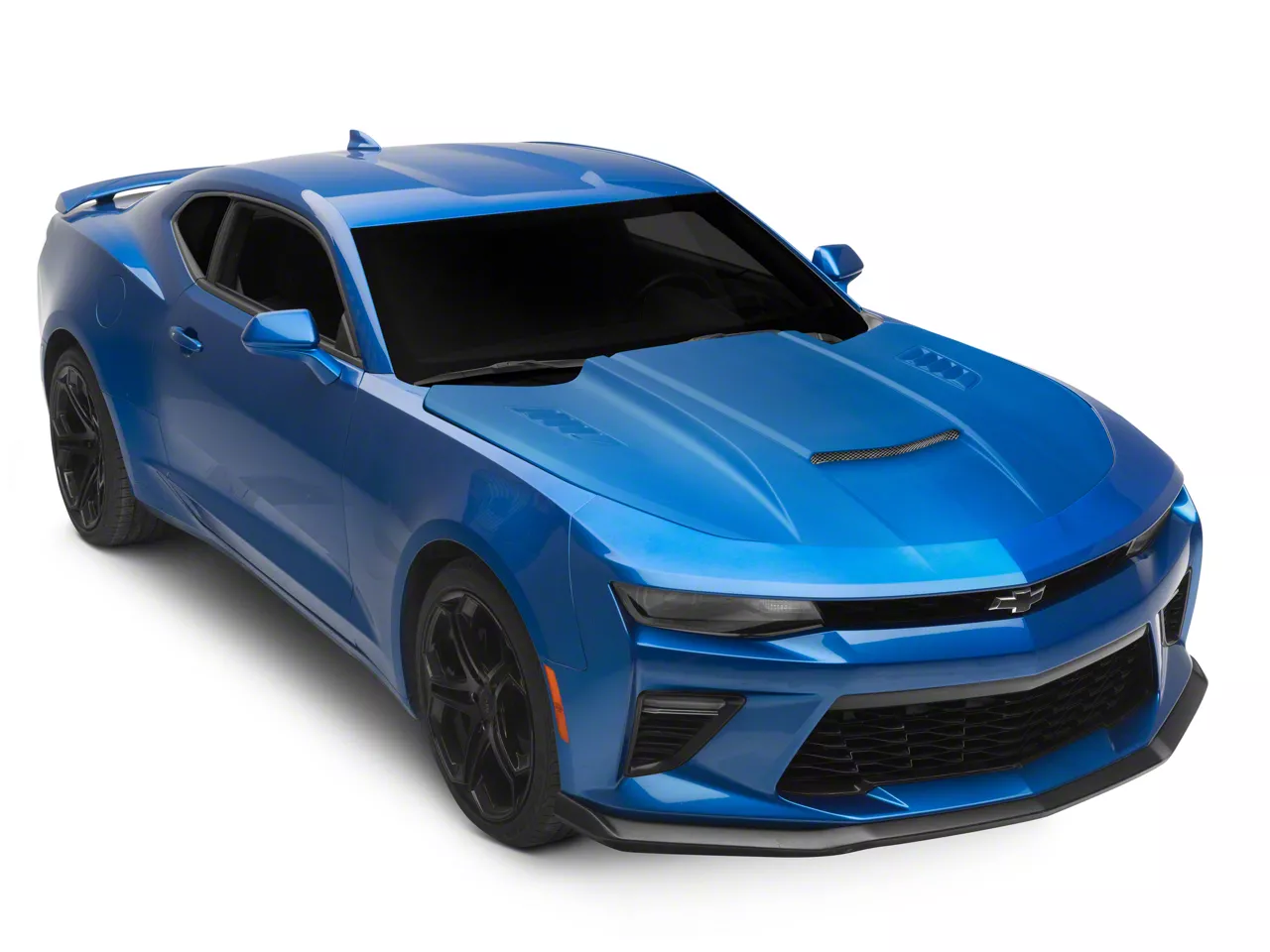 Camaro Type-SMS Style Ram Air Hood; Unpainted (16-18 Camaro) - Free ...