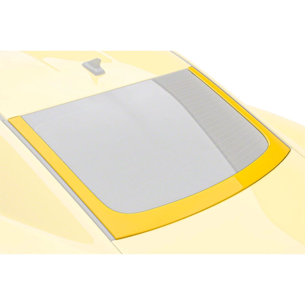 Camaro U-Trim Rear Window Trim; Unpainted (10-13 Camaro Coupe) - Free ...