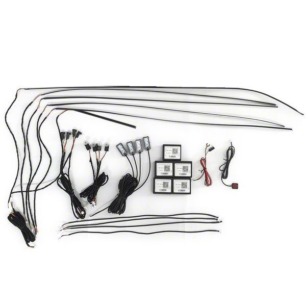 Camaro Ultra-Flow Series RGBW LED Interior Ambient Vehicle Lighting ...