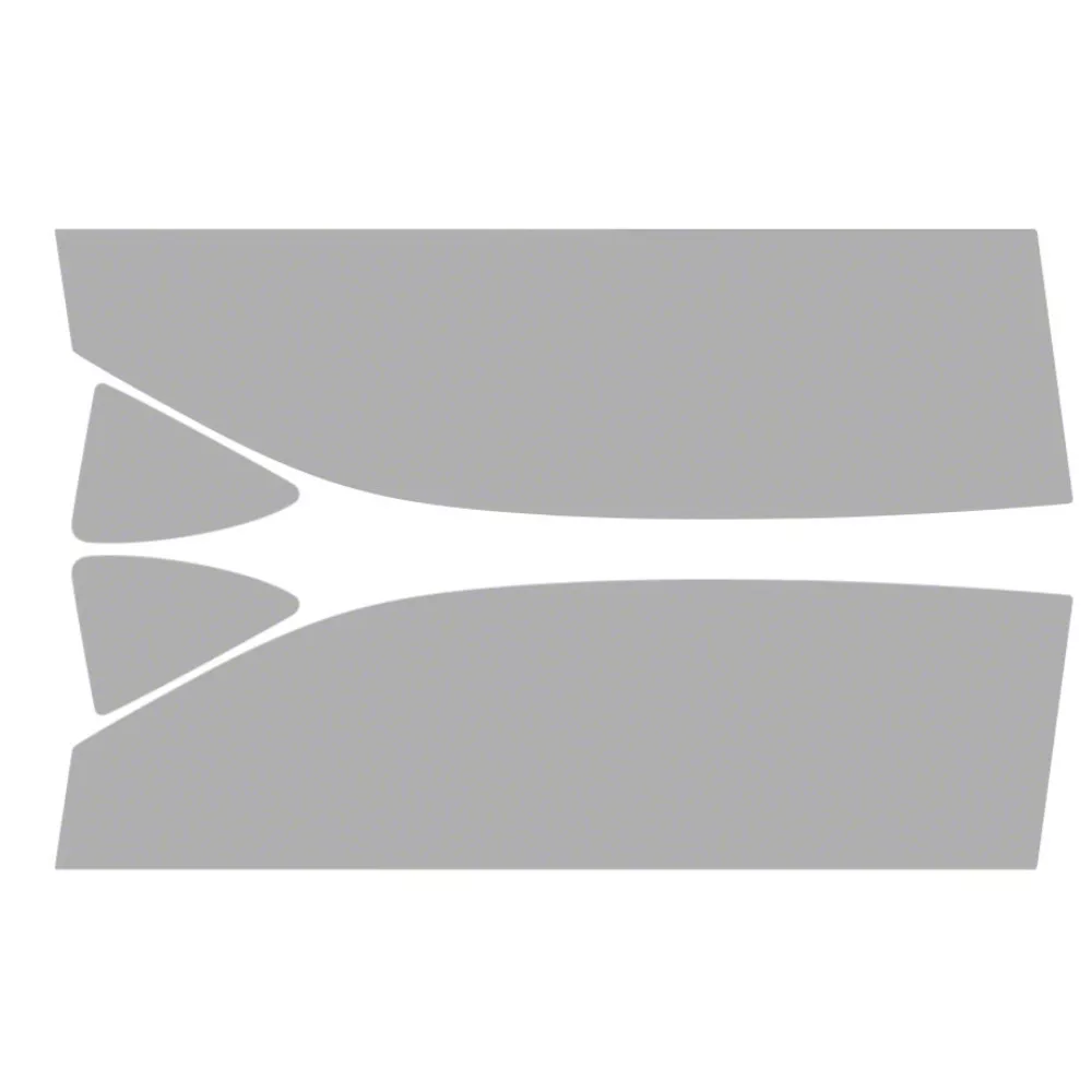 Camaro Window Tint Pre-Cut Kit; Front Roll-Ups and Rear Quarters; 50% ...