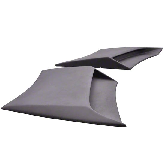 Camaro Xenon Style Side Scoops; Unpainted (10-15 Camaro) - Free Shipping