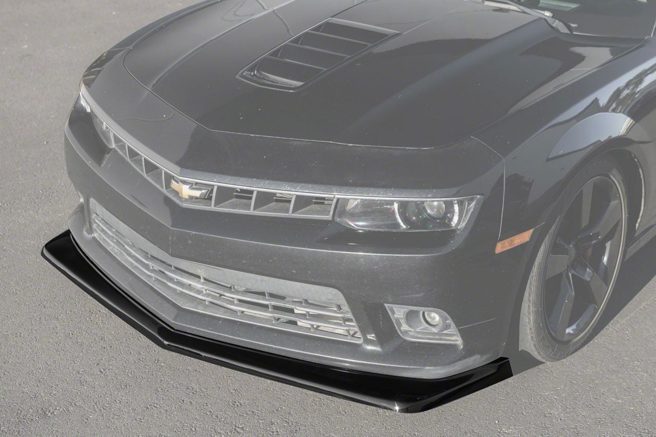 Camaro Z28 Package Front Splitter; Glossy Black (14-15 Camaro SS ...