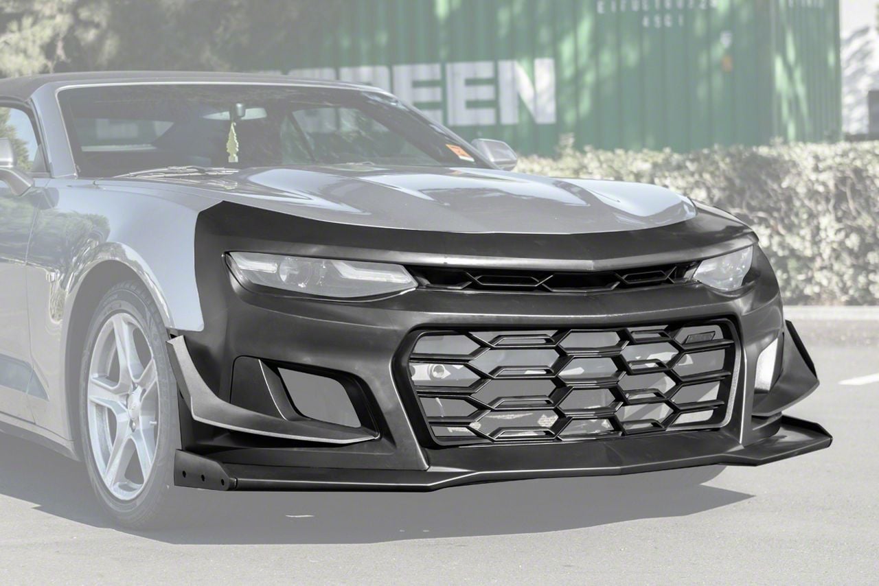 Camaro ZL1 1LE Style Conversion Front Bumper; Unpainted (19-24 Camaro ...