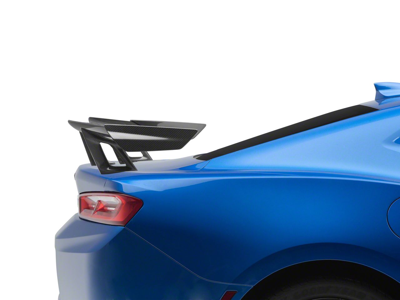 Camaro ZL1 1LE Style Rear Spoiler; Carbon Fiber (16-24 Camaro) - Free ...