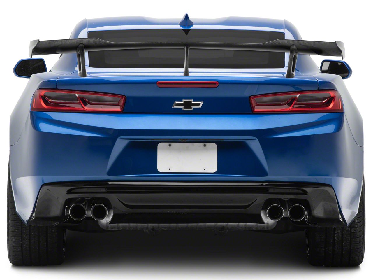 Camaro ZL1 1LE Style Rear Spoiler; Carbon Fiber (16-24 Camaro) - Free ...