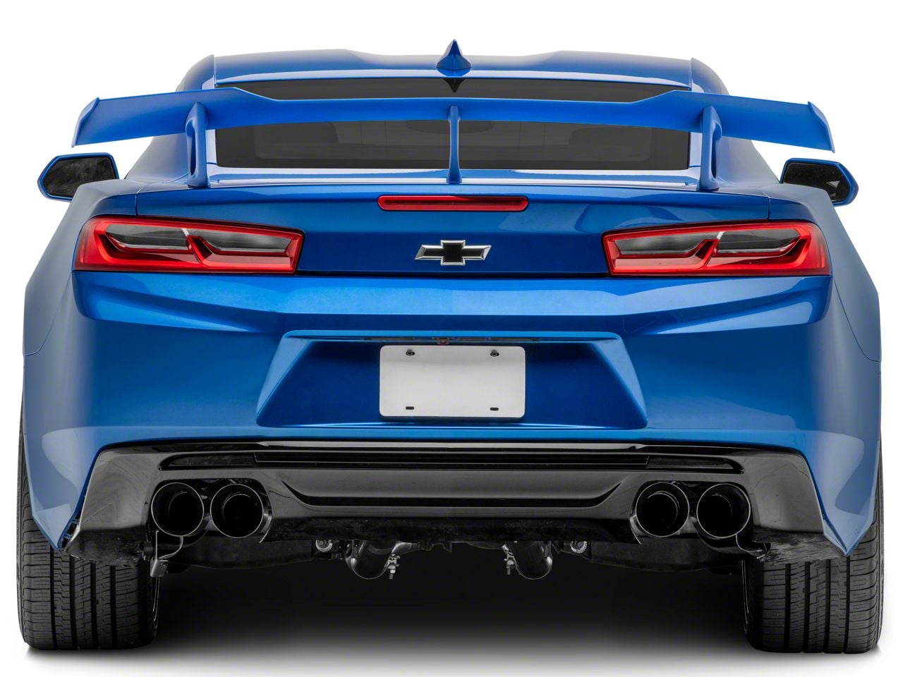 Camaro ZL1 1LE Style Rear Wing Spoiler; Primer Black (16-24 Camaro w/o ...