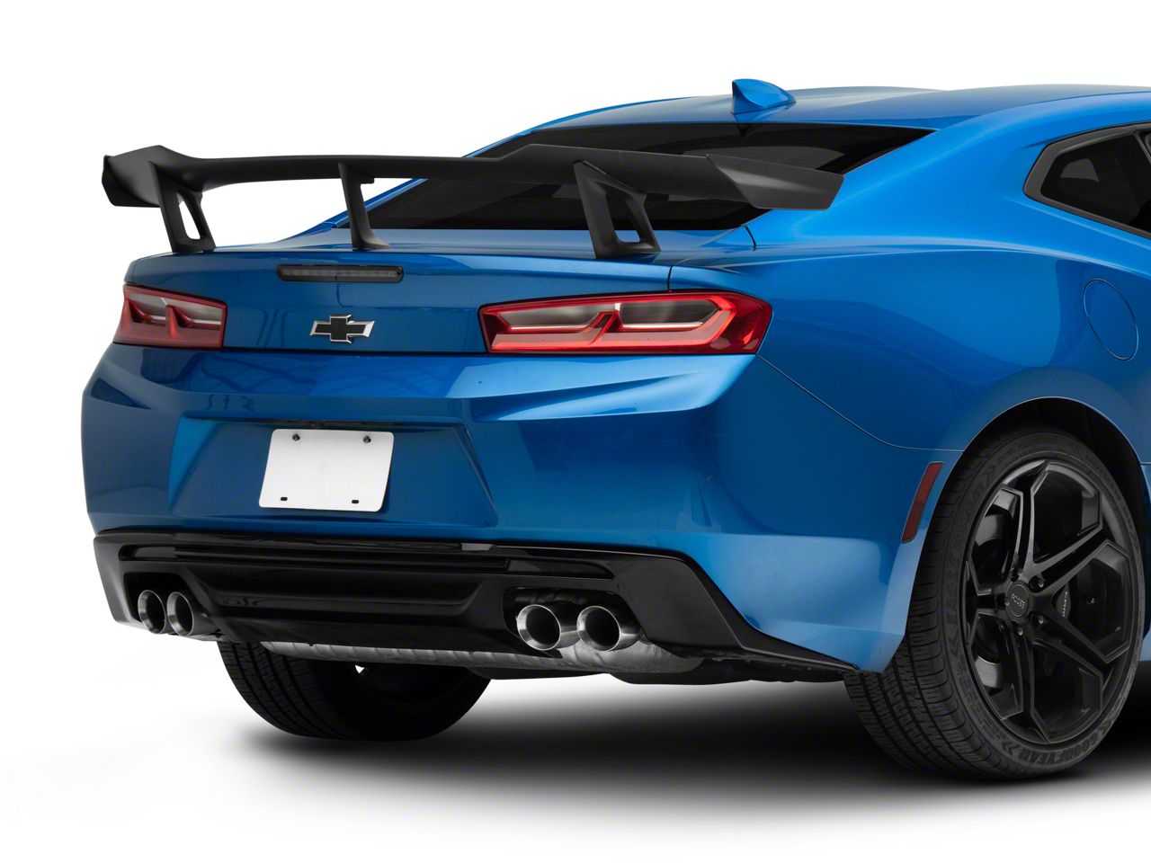 Camaro ZL1 1LE Style Rear Wing Spoiler; Primer Black (16-24 Camaro w ...