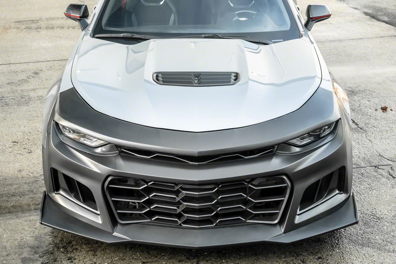 Camaro ZL1 Style Conversion Front Bumper; Unpainted (19-24 Camaro SS w ...