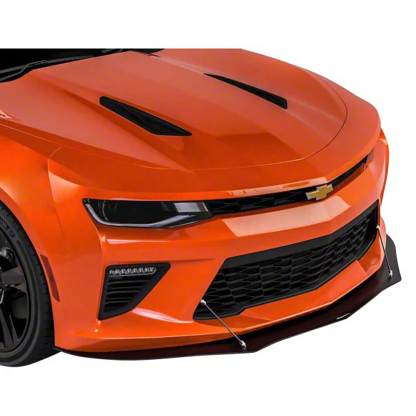 Camaro ZL1 Style Front Bumper Splitter; Urban Camo Vinyl (16-24 Camaro ...
