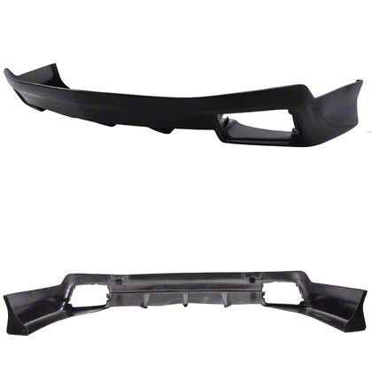 Camaro ZL1 Style Rear Bumper Ground Effects; Unpainted (10-13 Camaro ...