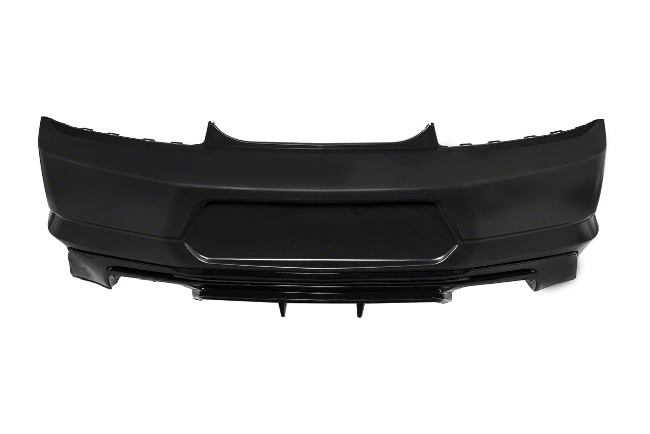 Camaro ZL1 Style Rear Bumper with Performance Style Quad Tip Rear ...