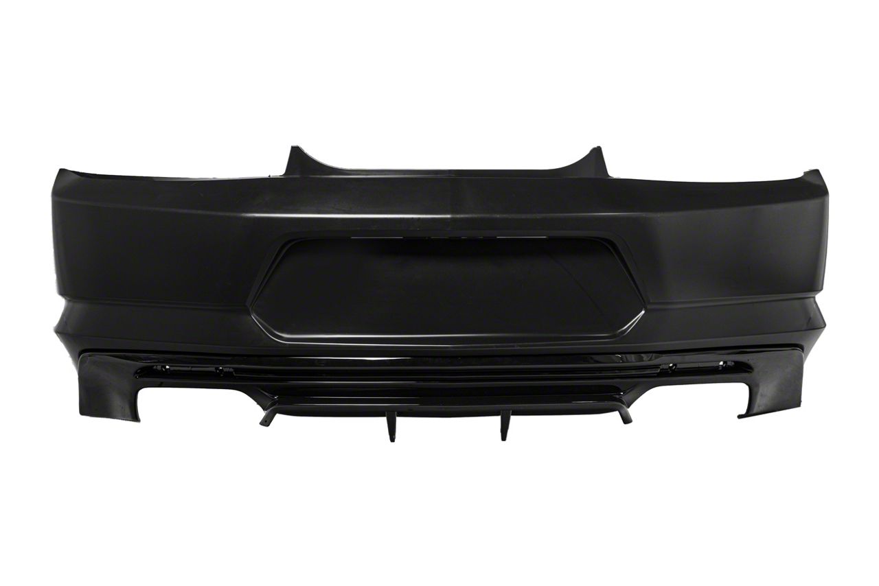 Camaro ZL1 Style Rear Bumper with Performance Style Quad Tip Rear ...