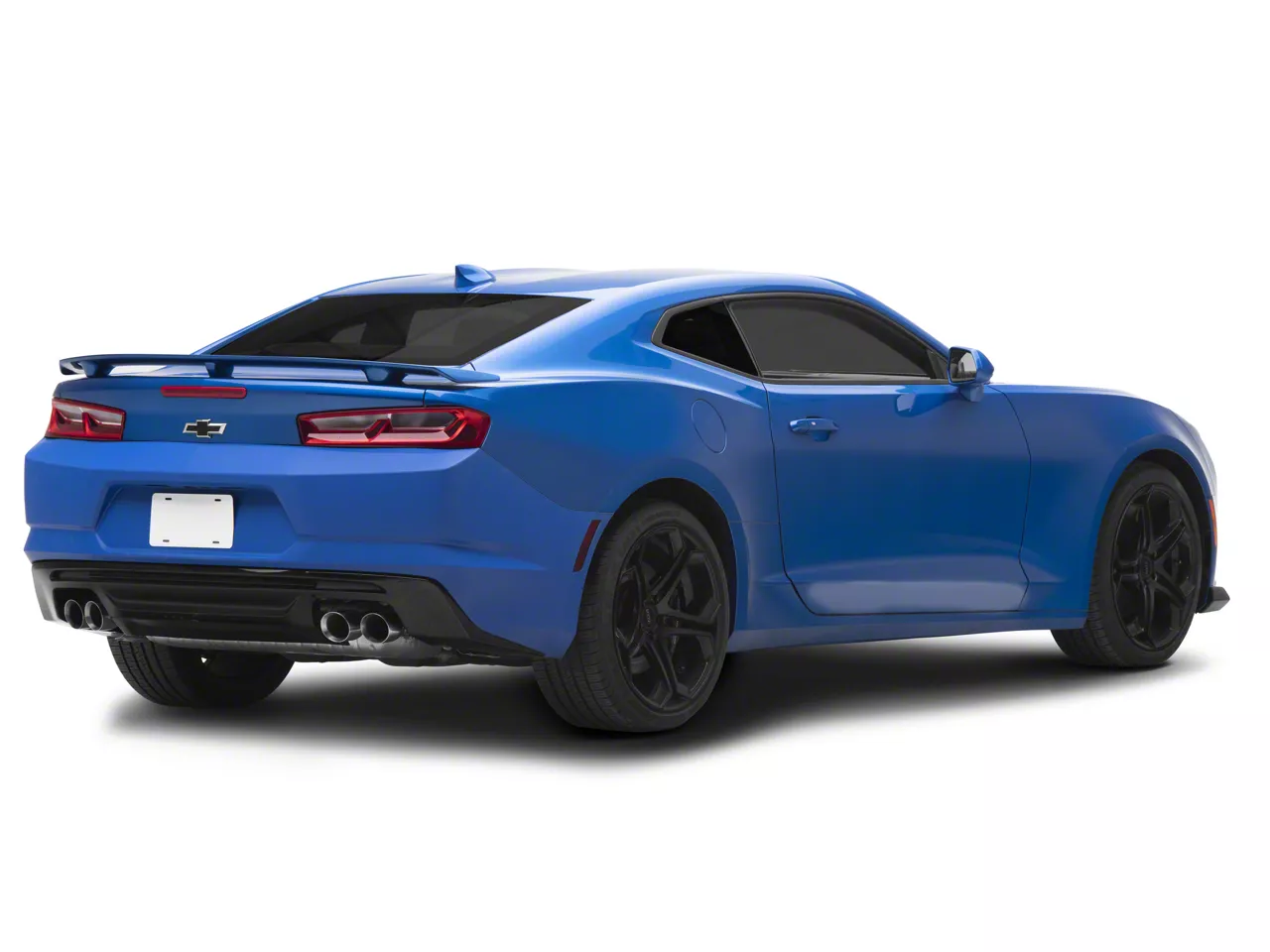 Camaro ZL1 Style Rear Bumper; Unpainted (16-18 Camaro, Excluding ZL1 ...