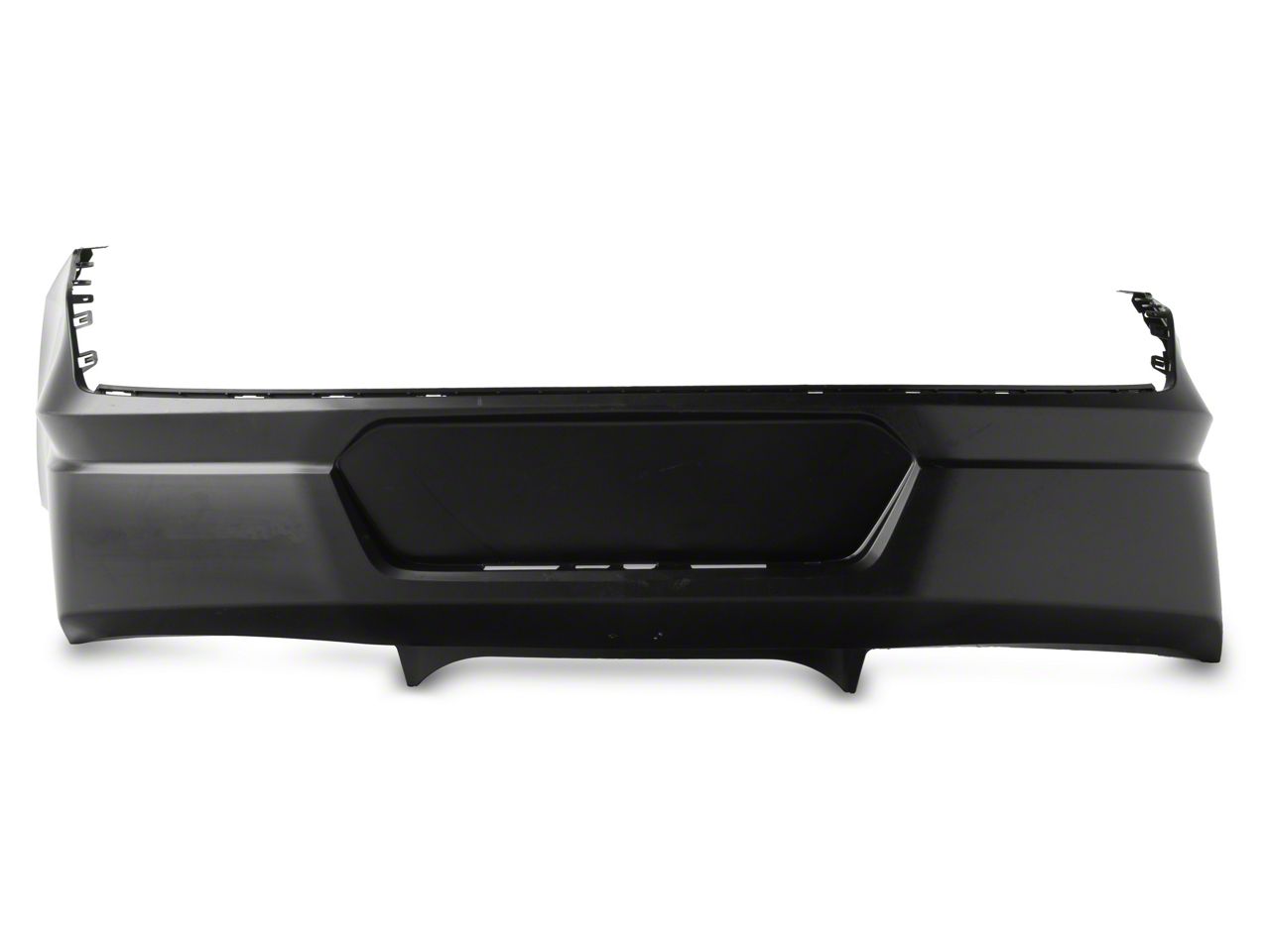 Camaro ZL1 Style Rear Bumper; Unpainted (16-18 Camaro, Excluding ZL1 ...