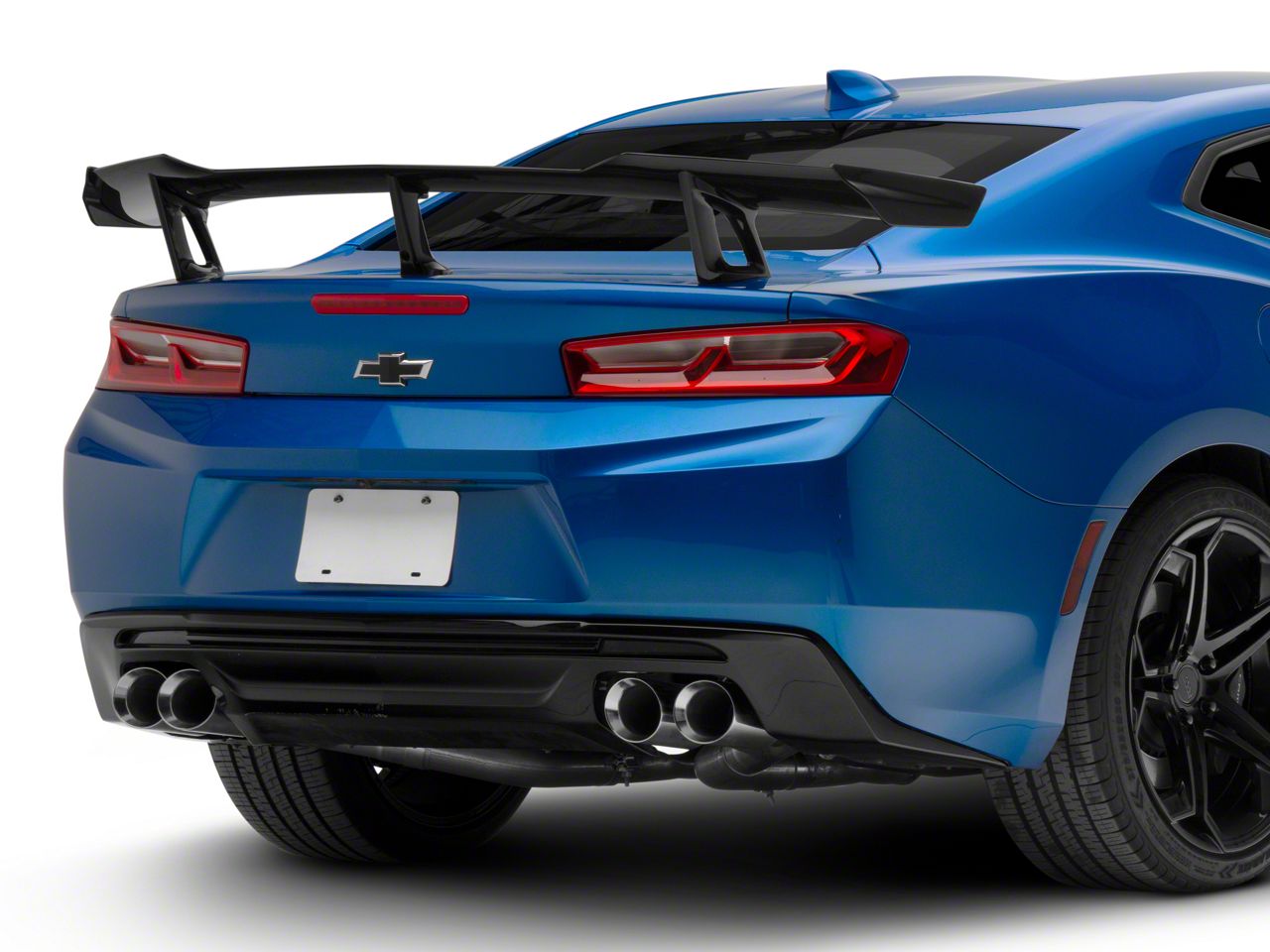 Camaro ZL1 1LE Style Rear Wing Spoiler; Carbon Flash (16-24 Camaro w ...