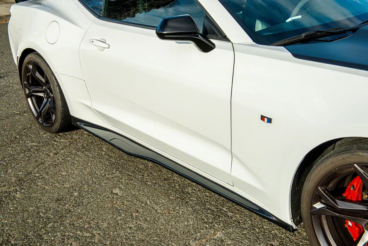 Camaro carbon fiber side skirts store