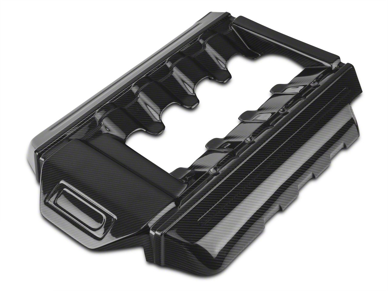 MMD Mustang Engine Cover; Carbon Fiber 402235 (15-17 Mustang GT) - Free ...
