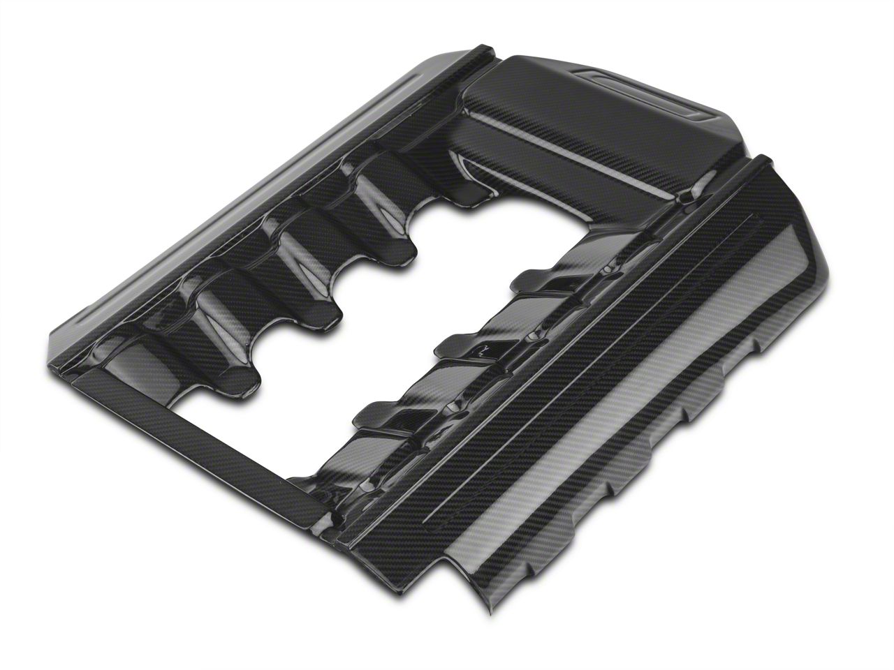 MMD Mustang Engine Cover; Carbon Fiber 402235 (15-17 Mustang GT) - Free ...