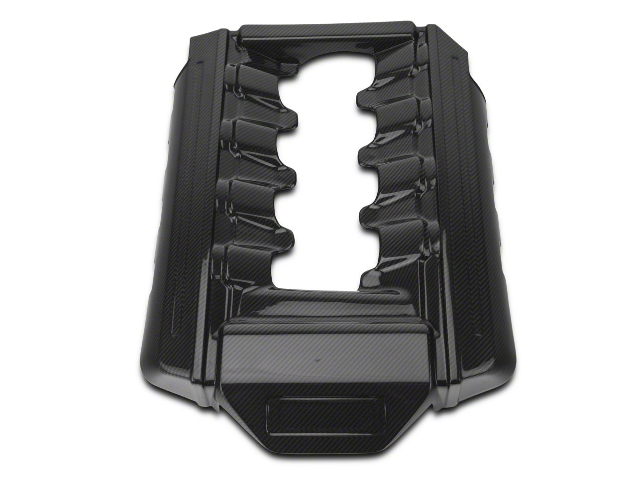 MMD Mustang Engine Cover; Carbon Fiber 402235 (15-17 Mustang GT) - Free ...