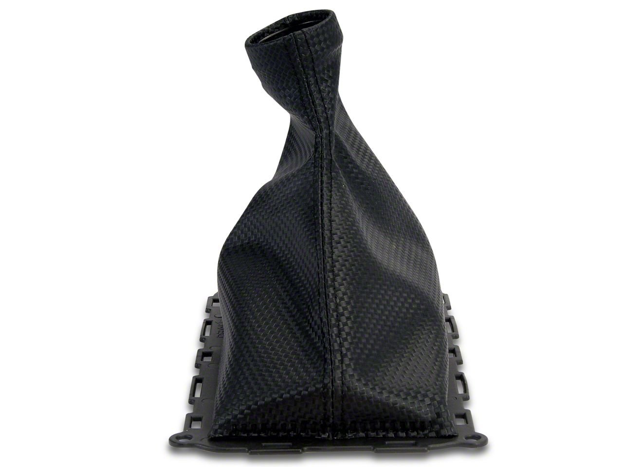 Drake Muscle Cars Mustang Pattern Shift Boot; Carbon Fiber AR3Z-7277-CF ...