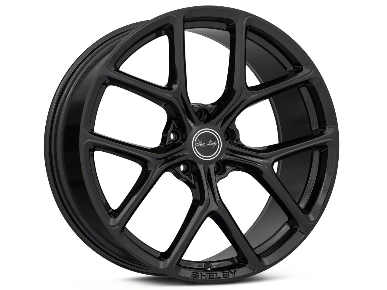 Carroll Shelby Wheels Mustang CS3 Gloss Black Wheel; 20x9.5; 40mm ...