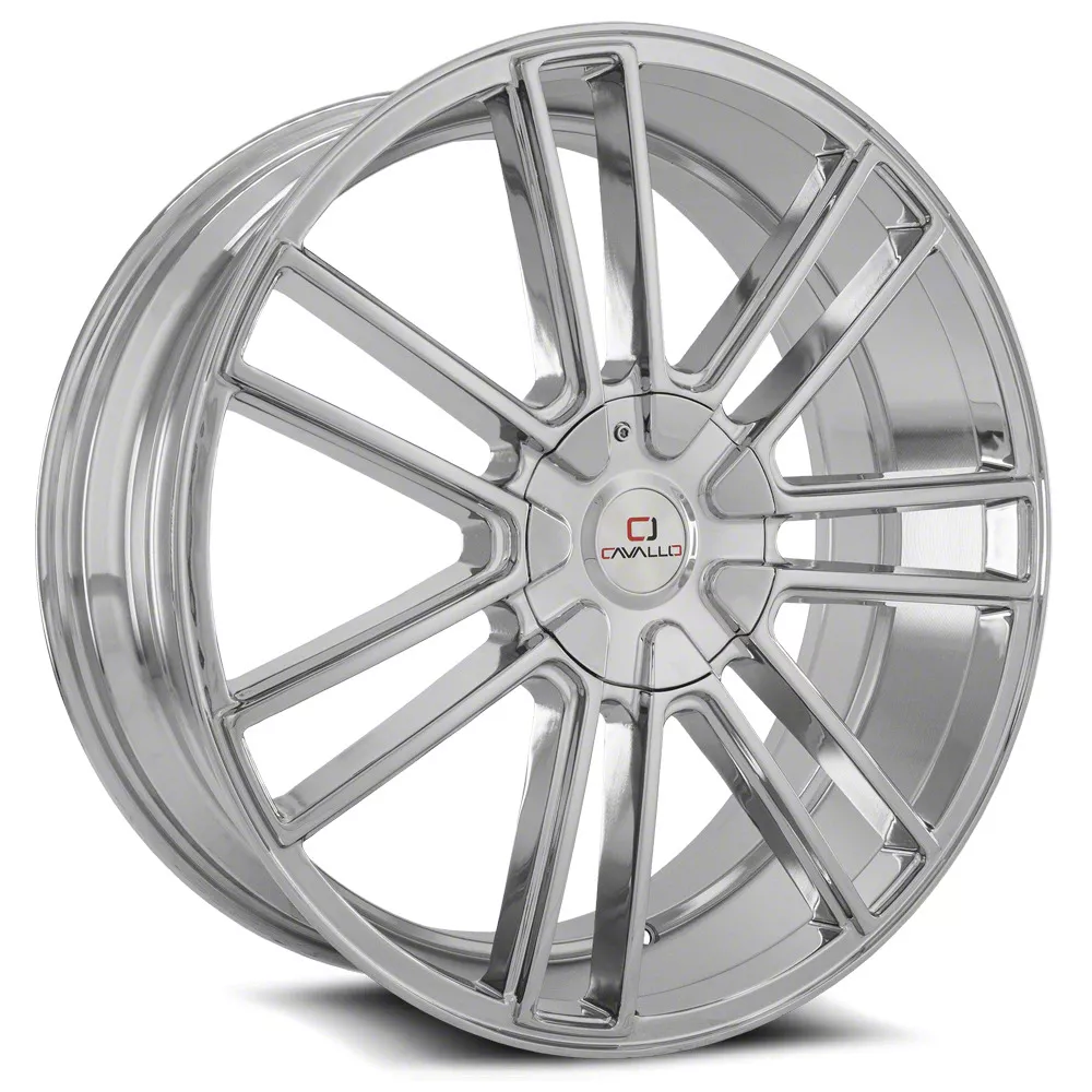 Cavallo Camaro CLV-21 Chrome Wheel; 20x8.5; 35mm Offset CLV ...