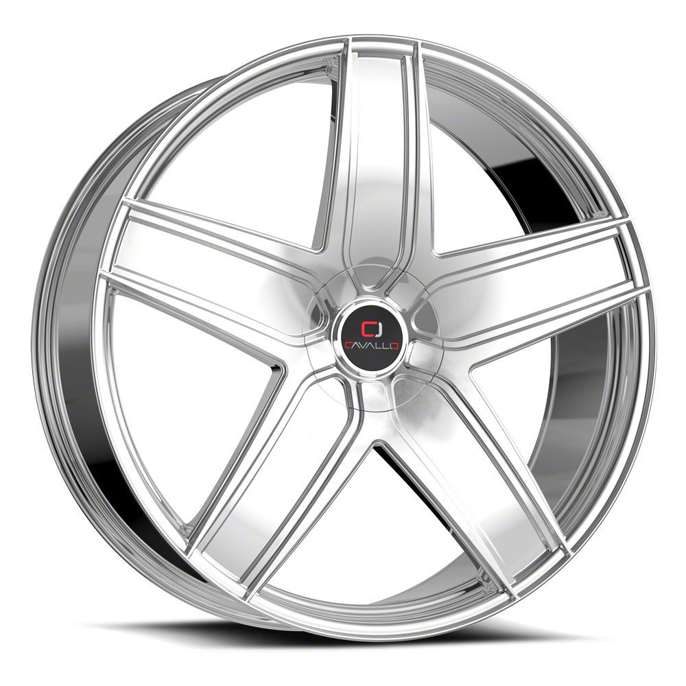 Cavallo Camaro CLV-31 Nano Chrome Wheel; 18x8; 35mm Offset CLV ...