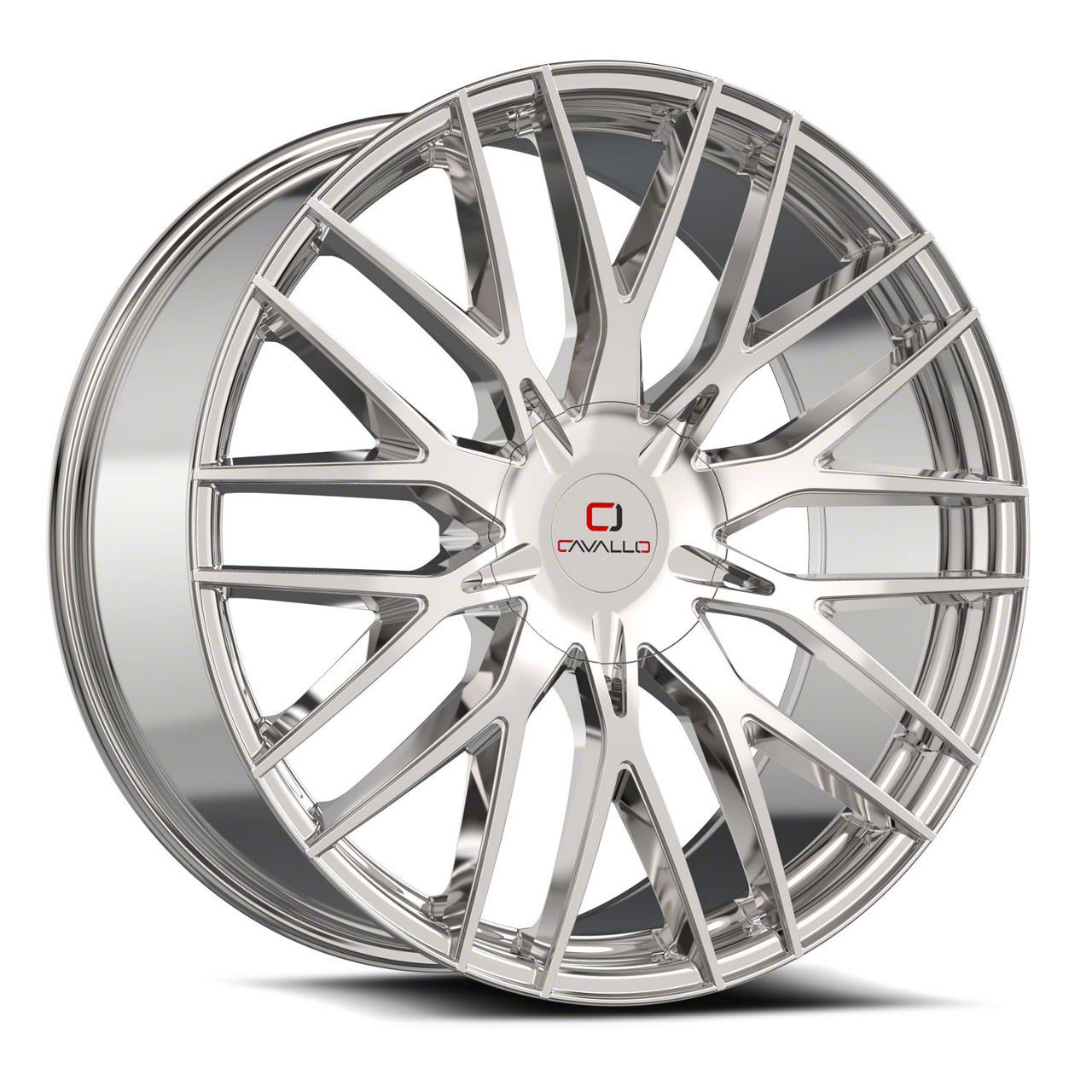 Cavallo Camaro CLV-45 Chrome Wheel; 20x8.5; 35mm Offset CLV ...