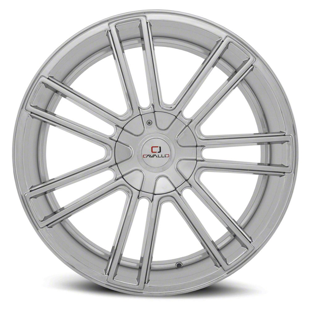 Cavallo Mustang CLV-21 Chrome Wheel; 22x8.5; 38mm Offset CLV ...