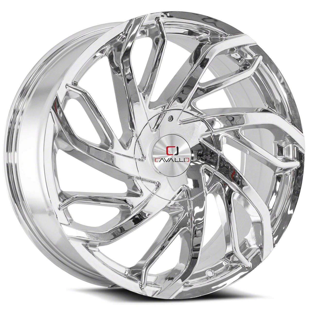 Cavallo Mustang CLV-29 Chrome Wheel; 20x8.5; 35mm Offset CLV ...