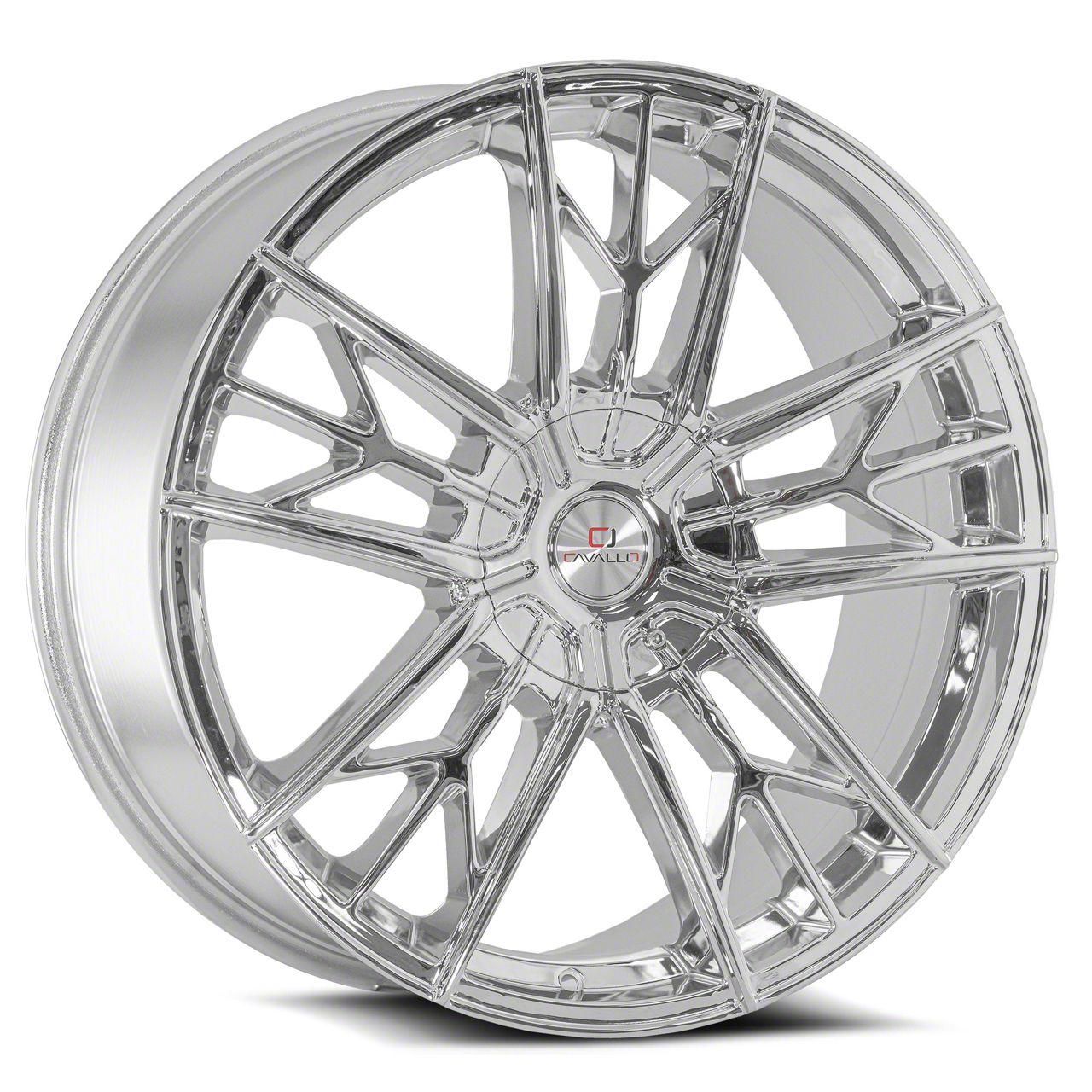 Cavallo Mustang CLV-39 Chrome Wheel; 20x8.5; 35mm Offset CLV ...