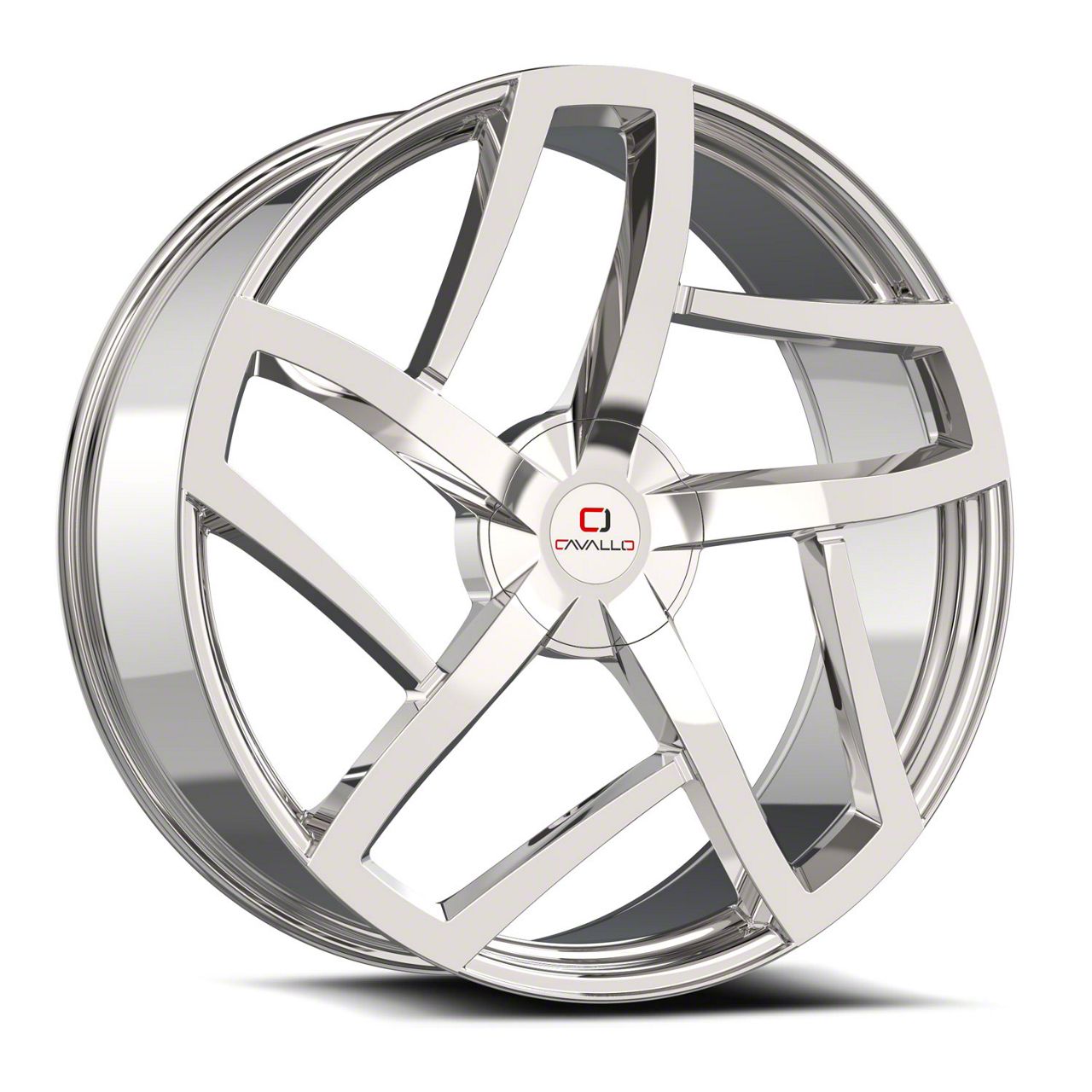 Cavallo Mustang CLV-50 Chrome Wheel; 20x8.5; 35mm Offset CLV ...