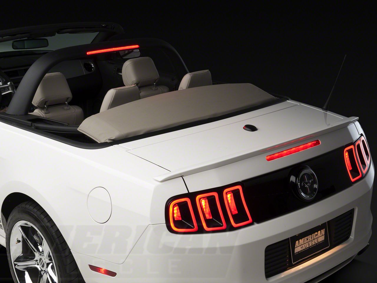 CDC Mustang Classic Light Bar; Carbon Fiber 110005 (05-14 Mustang ...