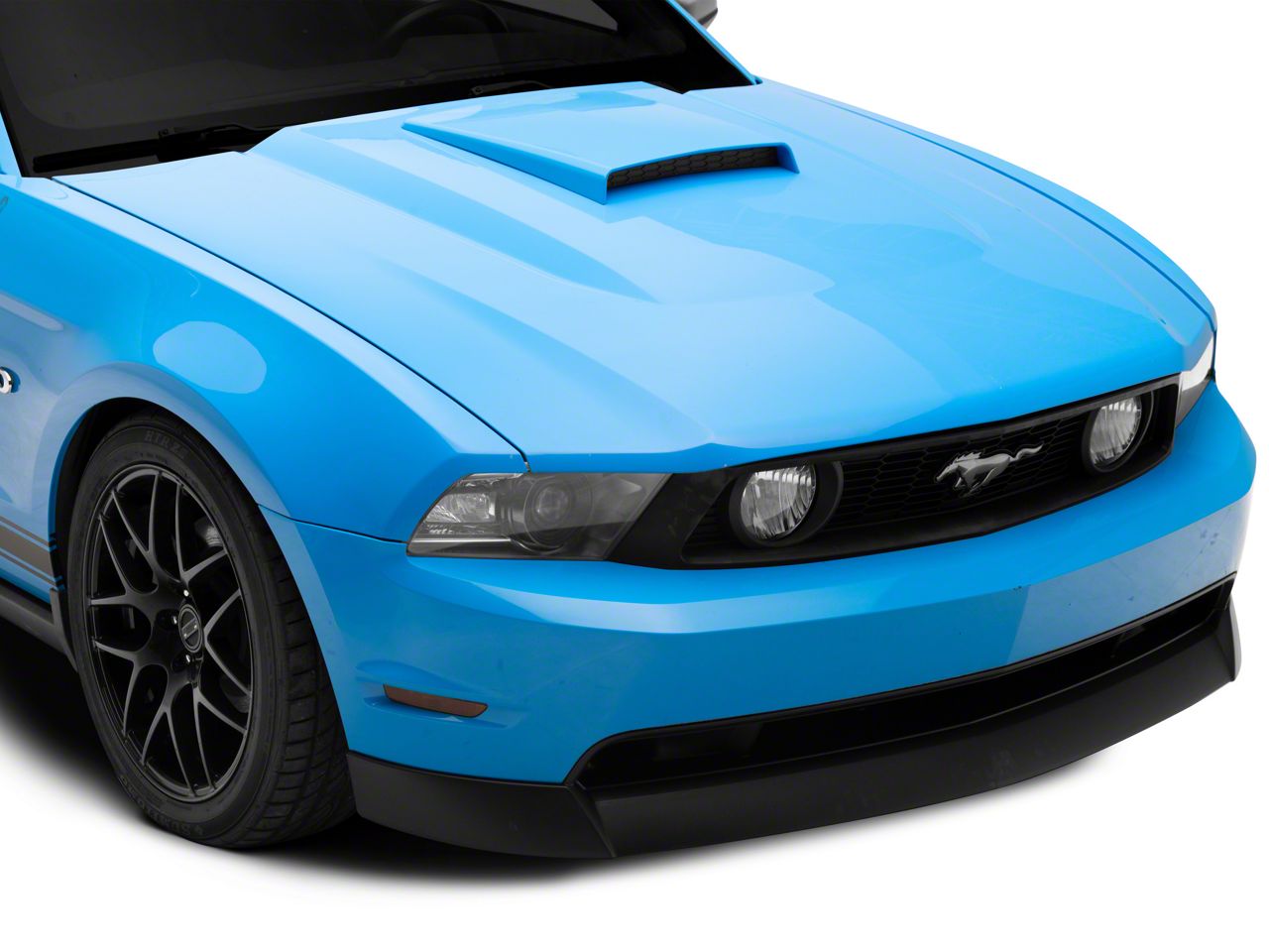 Mustang Classic Chin Spoiler; Black (10-12 Mustang GT) - Free Shipping