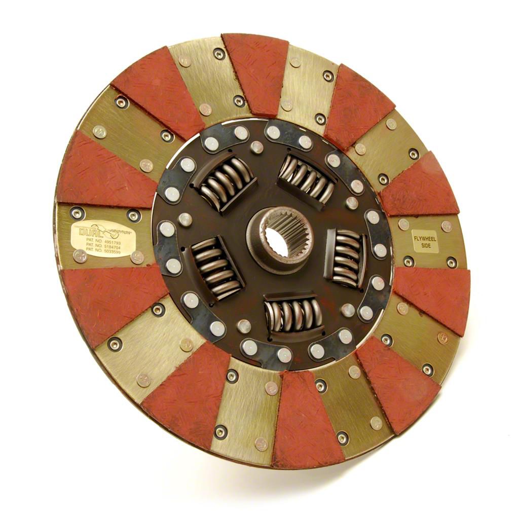 Centerforce Corvette Dual Friction Clutch Disc; 11-Inch Diameter and 26 ...