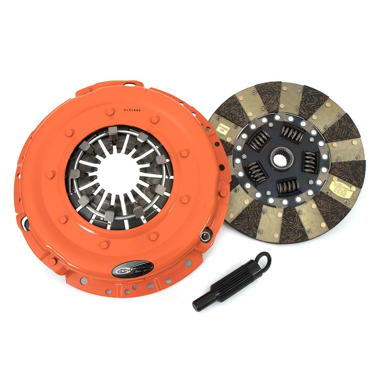Centerforce Mustang Dual Friction Organic/Carbon Clutch Kit; 26 Spline ...