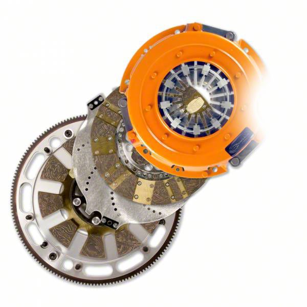 Centerforce Mustang DYAD DS Organic/Carbon Twin Disc Clutch Kit with 6 ...