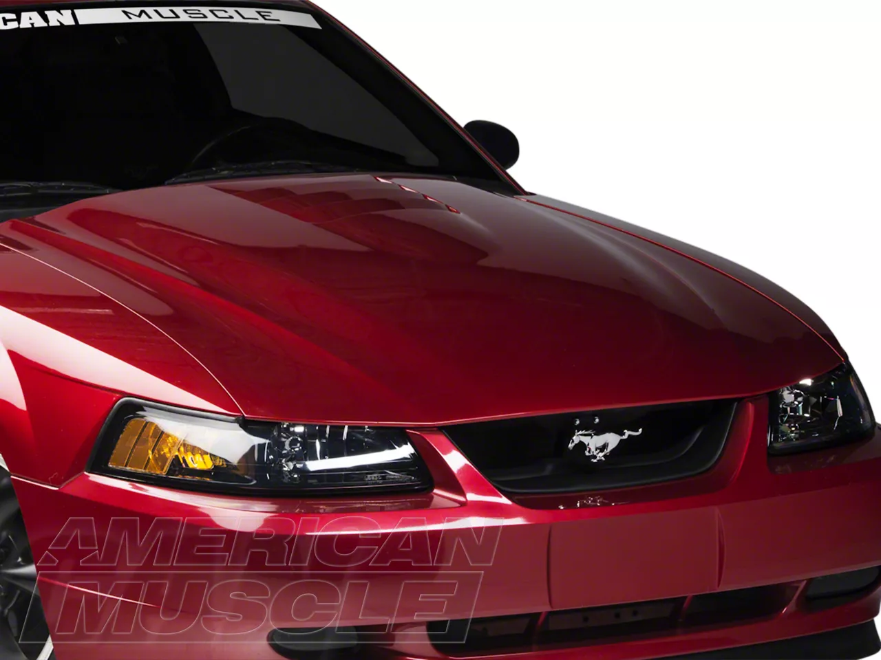 Cervini's Mustang 2000 Cobra R Style Hood; Unpainted 154 (99-04 Mustang ...