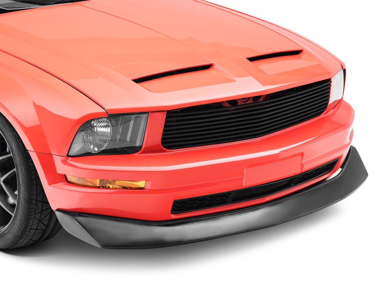 Cervini's Mustang B2 Chin Spoiler; Unpainted 4365 (05-09 Mustang V6 ...