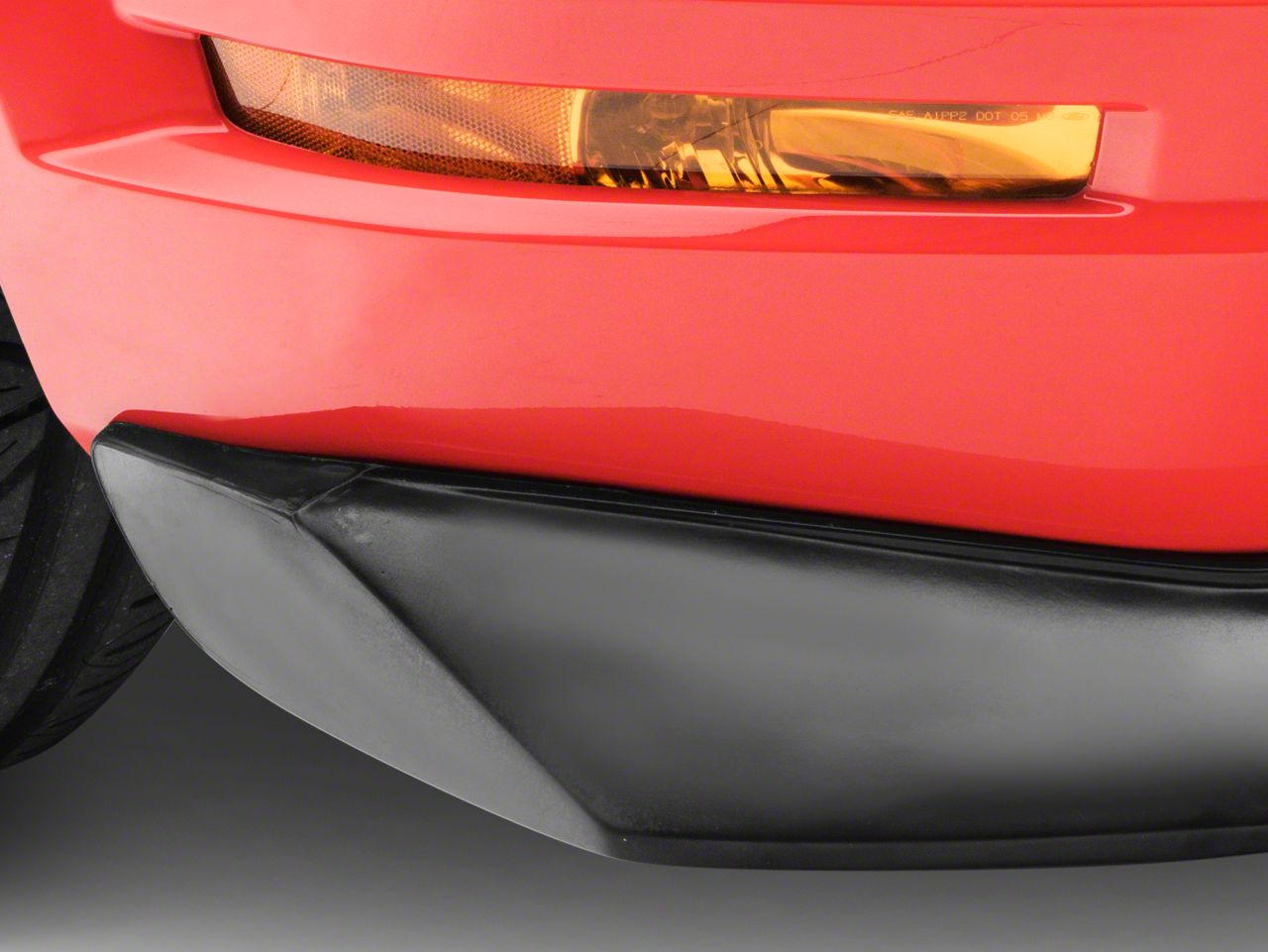 Cervini's Mustang B2 Chin Spoiler; Unpainted 4365 (05-09 Mustang V6 ...